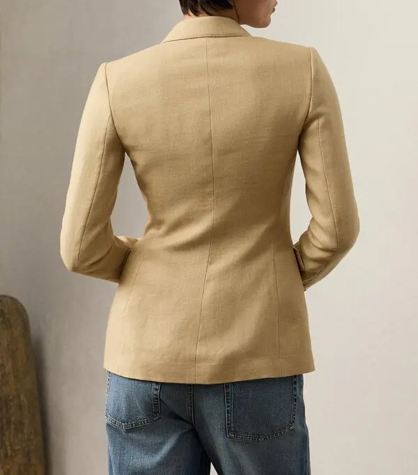 Ralph Lauren Cashmere-linen Camden Jacket