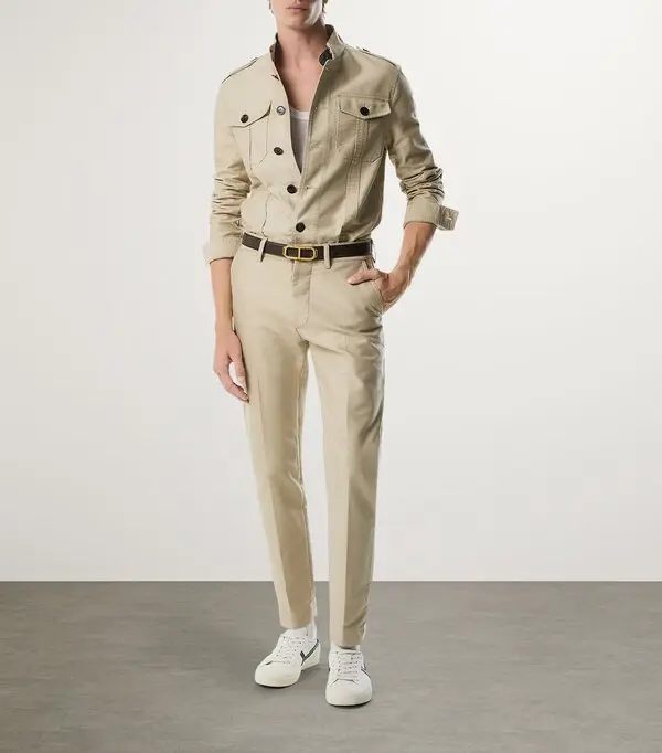 TOM FORD Brushed Cotton Chinos