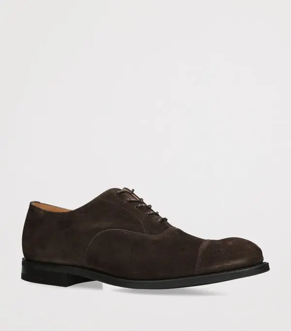 Church's Suede Consul 2.0 Oxford Shoes - Brown