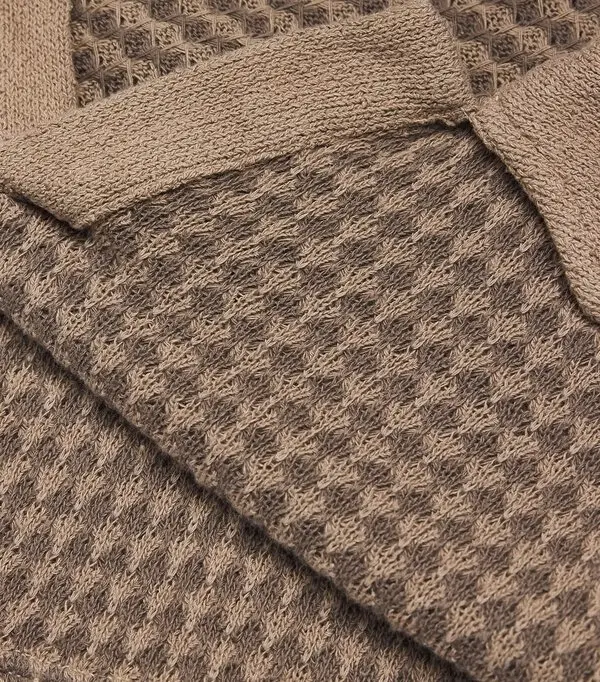 Officine Générale Crochet Polo Shirt