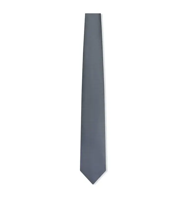 TOM FORD Mulberry Silk Twill Tie - Grey