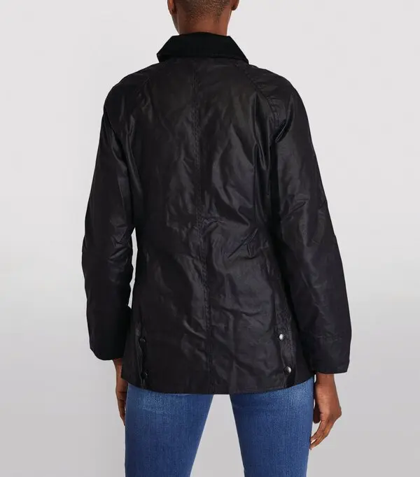 Barbour Beadnell Waxed Jacket - Navy