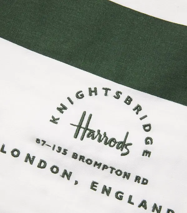 Harrods Cotton Stripe Tablecloth