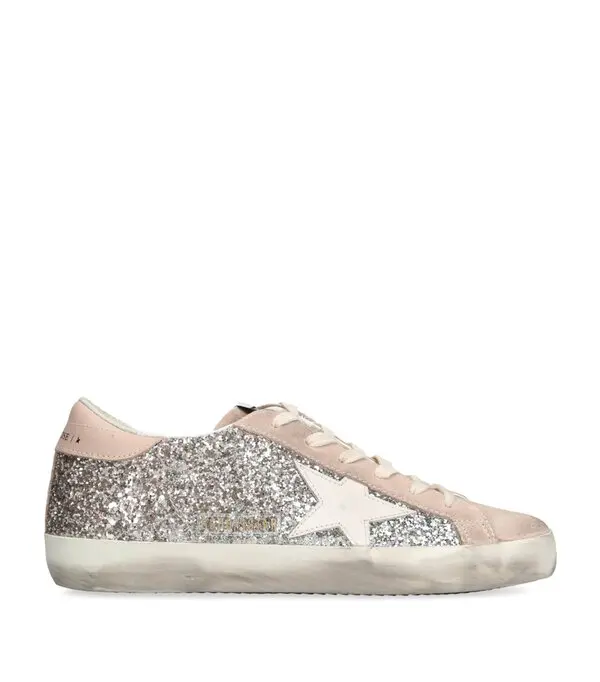 GOLDEN GOOSE Super-star Sneakers - Silver