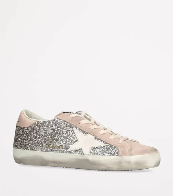 GOLDEN GOOSE Super-star Sneakers - Silver