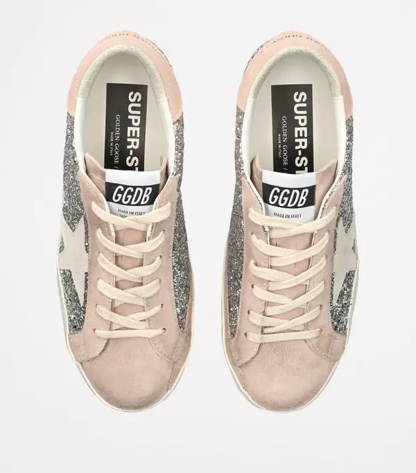 GOLDEN GOOSE Super-star Sneakers - Silver