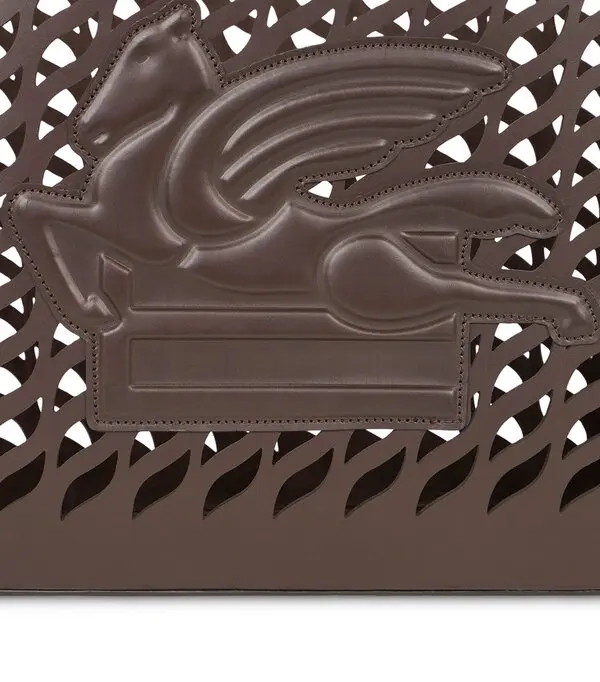 Etro Leather Drill Basket