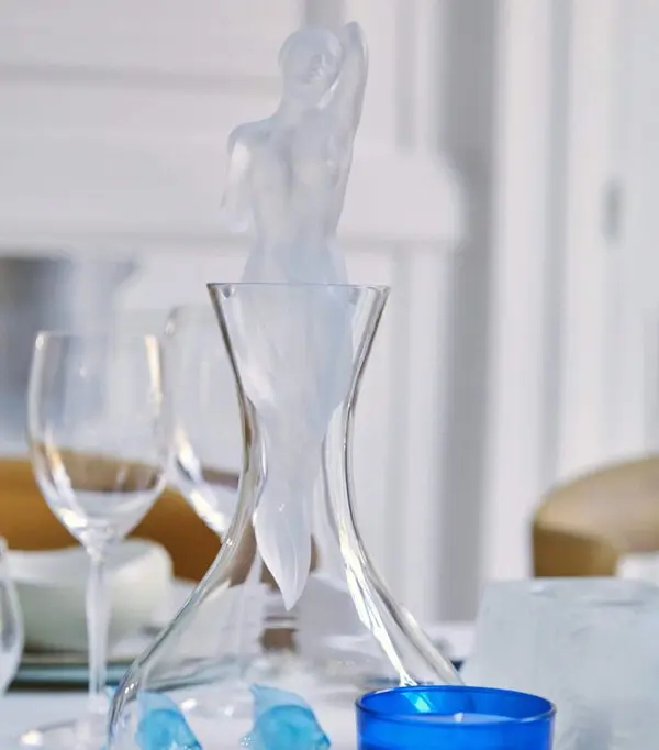 Lalique Crystal Aphrodite Decanter