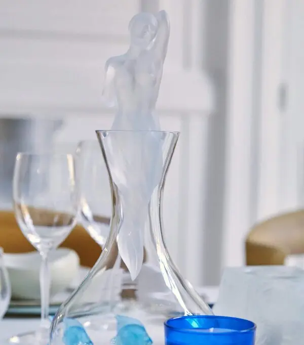 Lalique Crystal Aphrodite Decanter