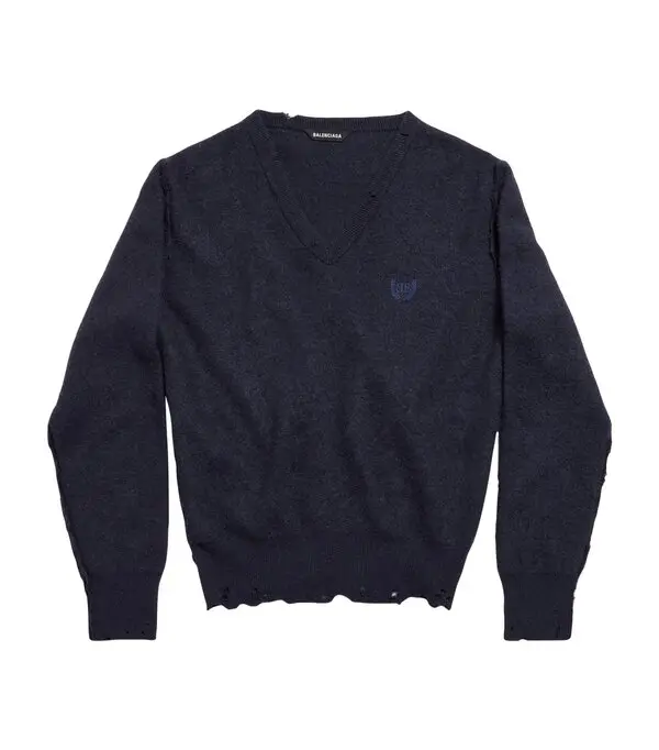 Balenciaga Cashmere-wool Inside Out Sweater