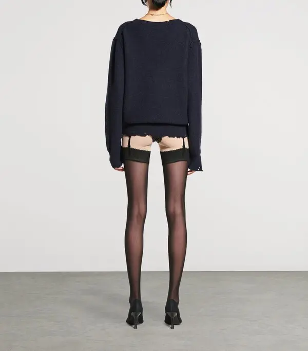 Balenciaga Cashmere-wool Inside Out Sweater