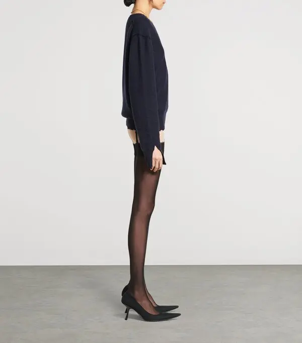 Balenciaga Cashmere-wool Inside Out Sweater