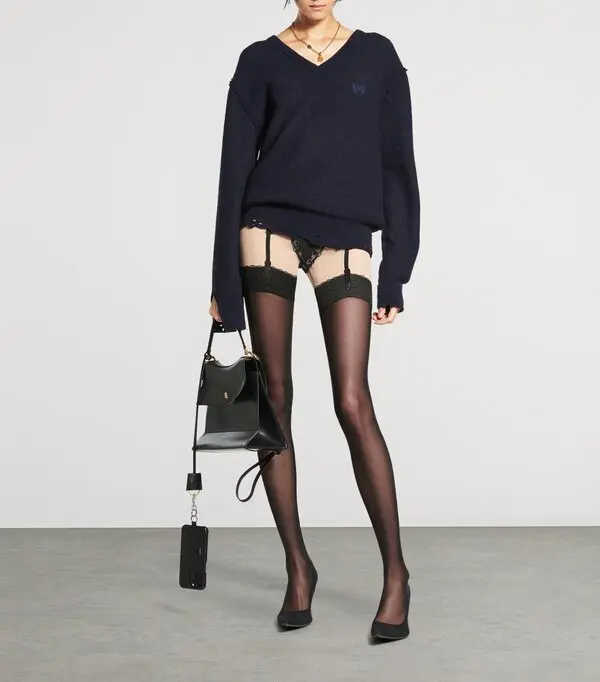 Balenciaga Cashmere-wool Inside Out Sweater