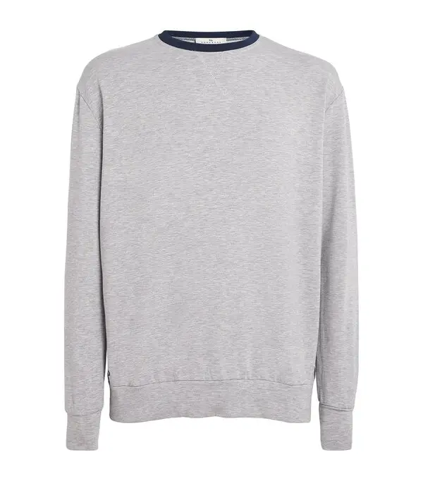HOMEBODY Jersey Snuggle Cruise Sweatshirt - Grey