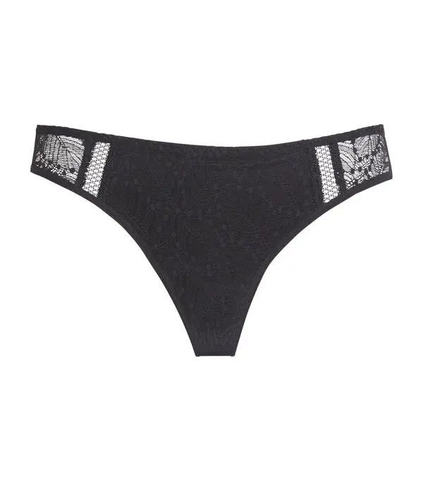 Simone Perele Lace Comète Briefs - Black