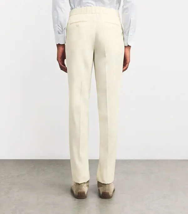 Brioni Virgin Wool Twill Melbourne Trousers