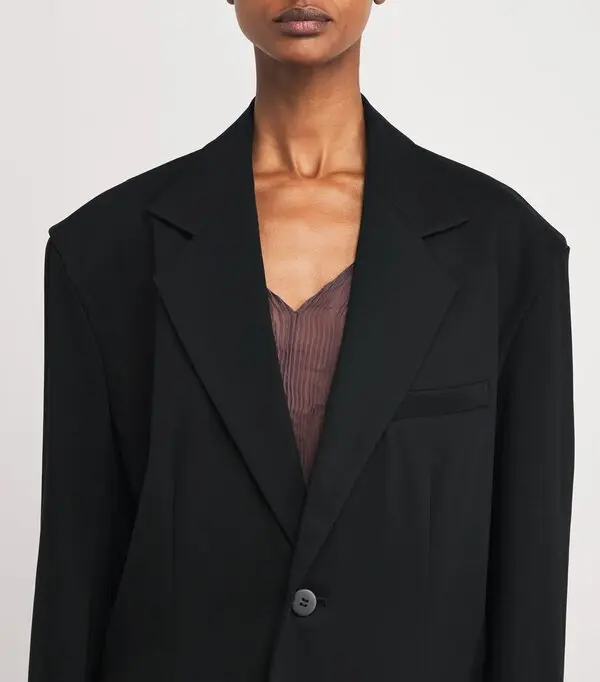 Issey Miyake Cotton-blend Blazer