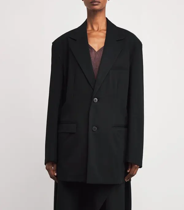 Issey Miyake Cotton-blend Blazer