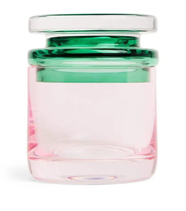 Harrods Small Glass Pot