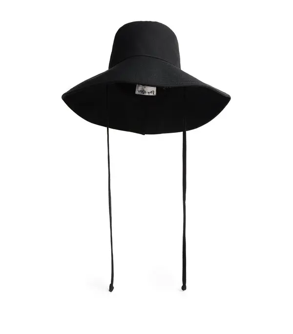 Lack Of Color Cotton Holiday Bucket Hat - Black