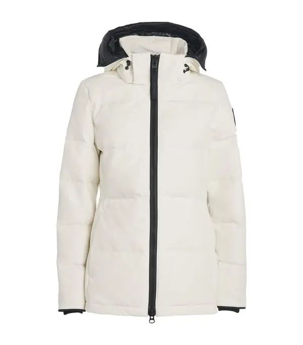 Canada Goose Down Chelsea Parka Coat - White