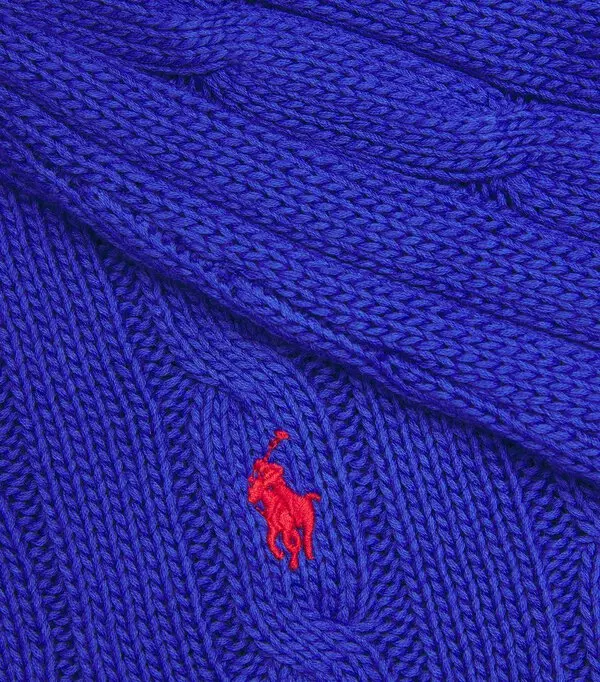 Polo Ralph Lauren Cable-knit Julianna Sweater - Blue