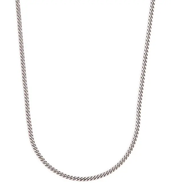 Tom Wood Sterling Curb Chain Necklace - Silver