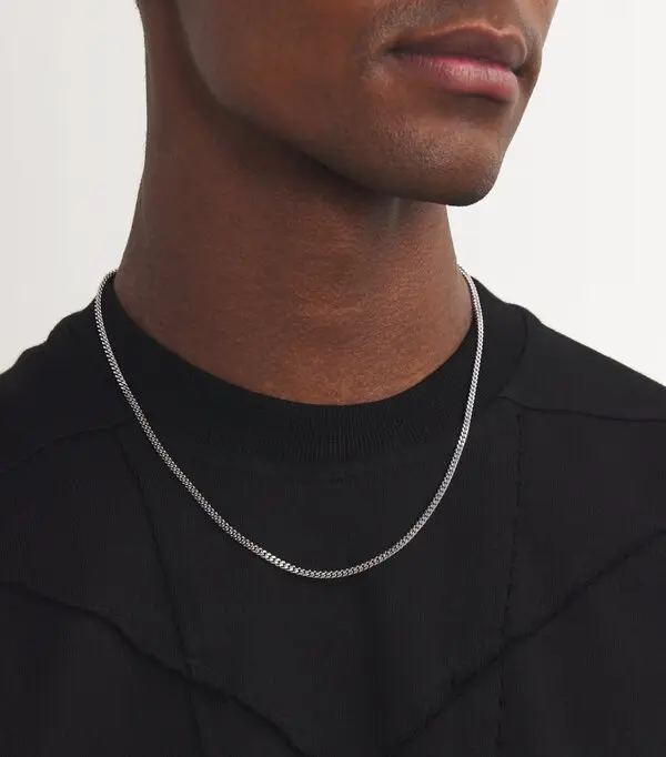 Tom Wood Sterling Curb Chain Necklace - Silver | Editorialist