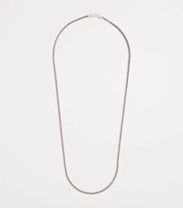 Tom Wood Sterling Curb Chain Necklace - Silver | Editorialist