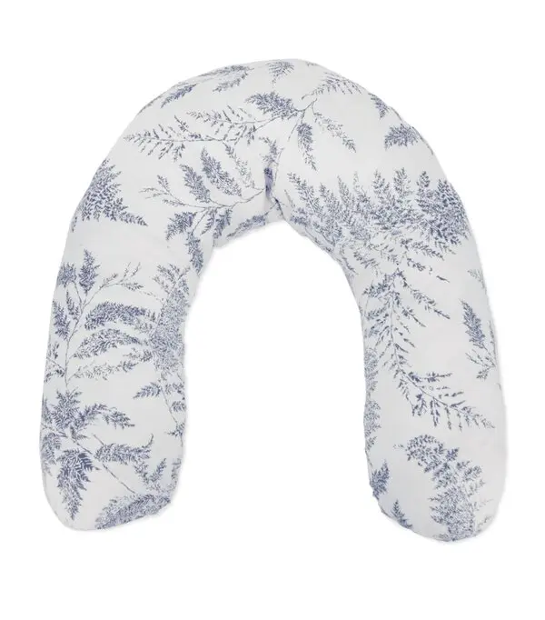 TARTINE ET CHOCOLAT Floral Maternity Pillow - Blue