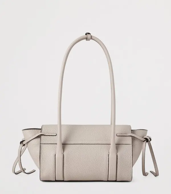 Mulberry Mini Leather Soft Bayswater Shoulder Bag - White