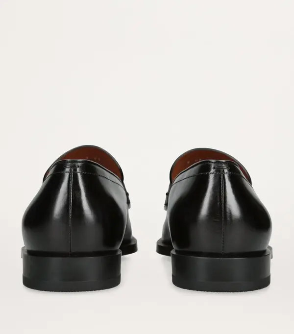 Zegna Leather L'asola Loafers