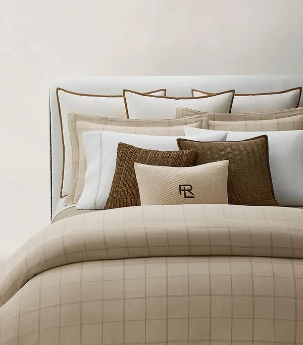 Ralph Lauren Tyler King Oxford Pillowcase - Neutral