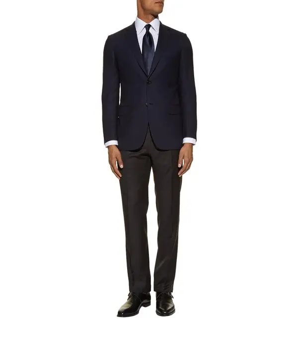 Brioni Virgin Wool Tigullio Trousers