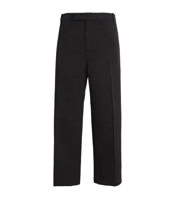 Thom Browne Cotton Straight Trousers