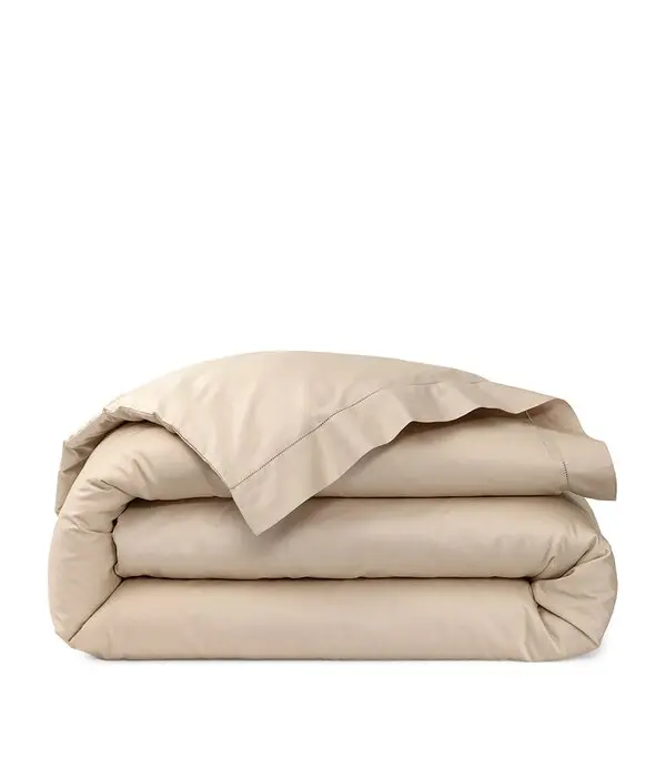 Ralph Lauren Supima Cotton Sateen Langdon King Duvet Cover - Neutral