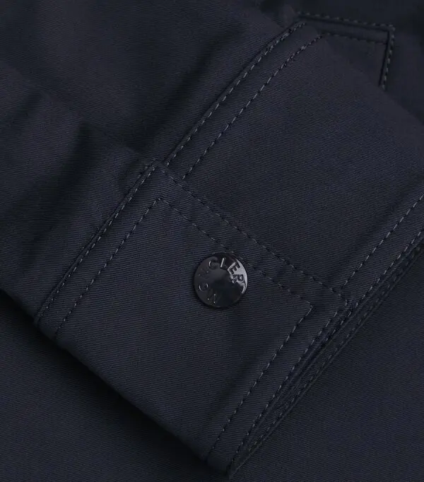 Moncler Stretch-cotton Collared Jacket