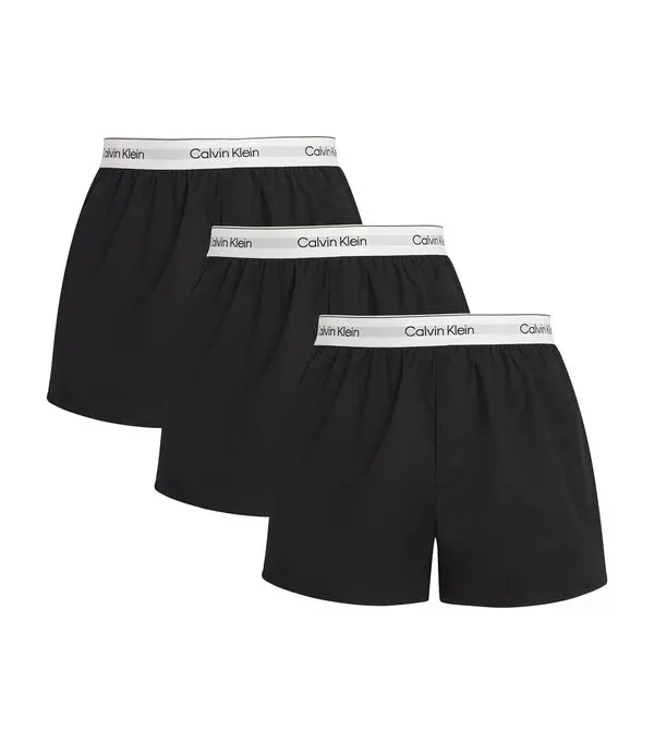 Calvin Klein Cotton Stretch Slim Icon Boxers - Black