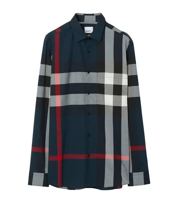 Burberry Cotton Enlarged-check Shirt
