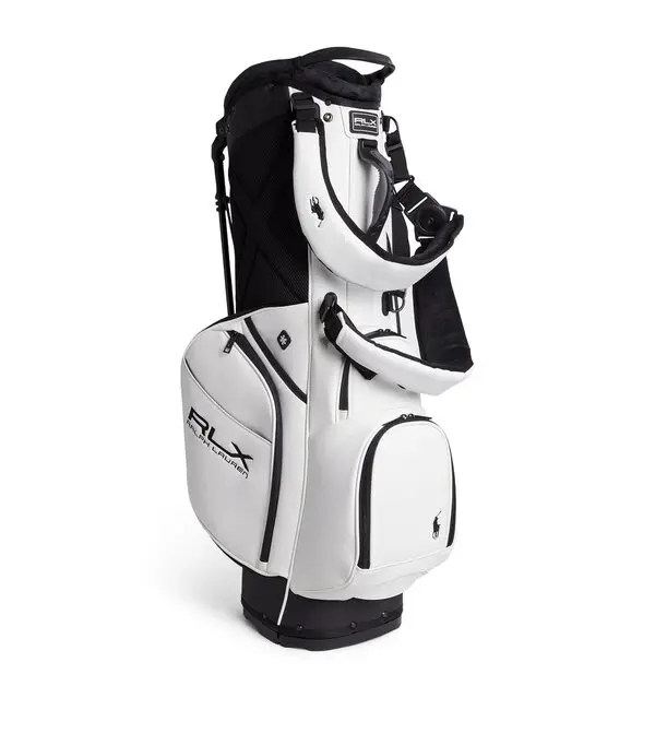 Ralph Lauren Logo Golf Stand Bag In White - 30% Off | Editorialist