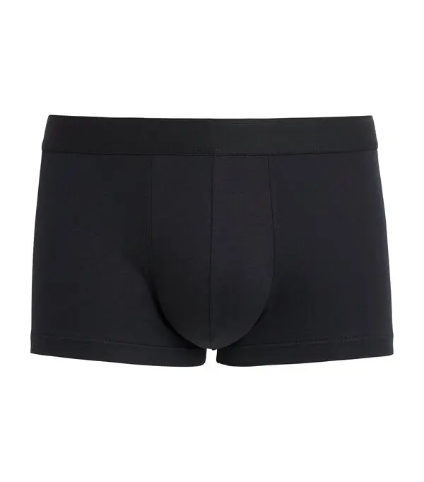 Sunspel Sea Island Cotton Trunks - Black