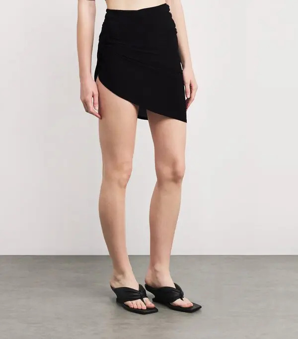 Jacquemus Drapeado Mini Skirt