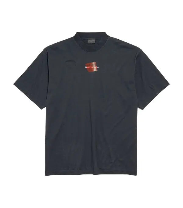 Balenciaga Medium Fit Logo T-shirt