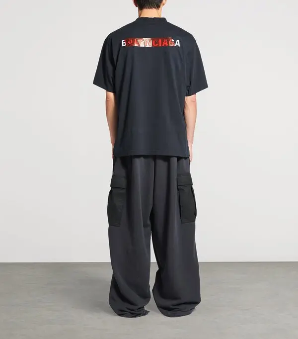 Balenciaga Medium Fit Logo T-shirt
