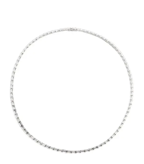 ANITA KO Gold And Diamond Choker - White