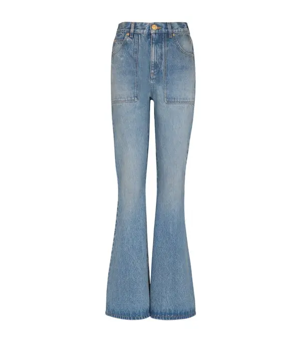 Balmain High-rise Flared Jeans