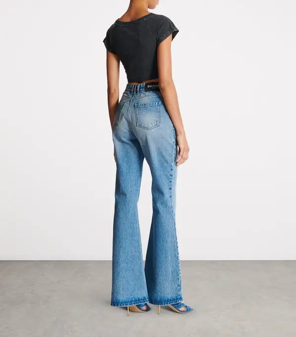 Balmain High-rise Flared Jeans