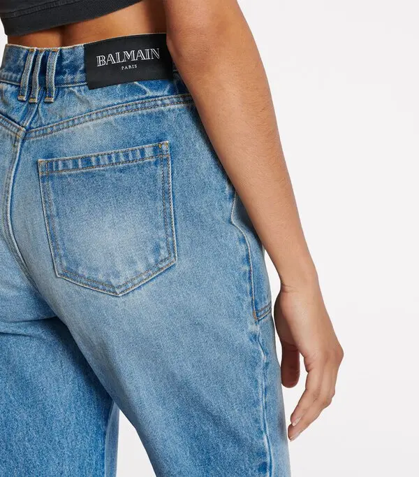 Balmain High-rise Flared Jeans
