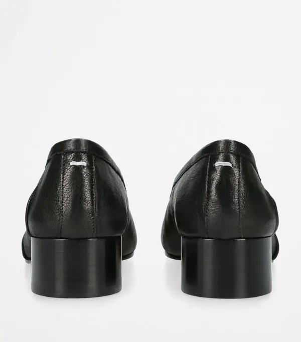 MAISON MARGIELA Suede Tabi Ballerina Pumps - Black