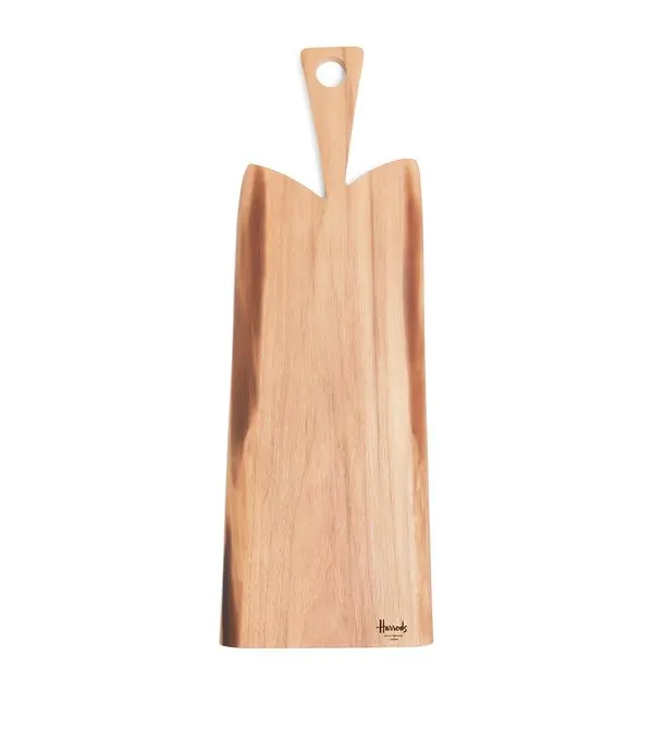 Harrods Large Walnut Wood Chopping Board - Brown